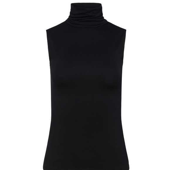 Bushwacker | Tops | Bushwacker Womens Black Sleeveless Turtleneck Tank ...